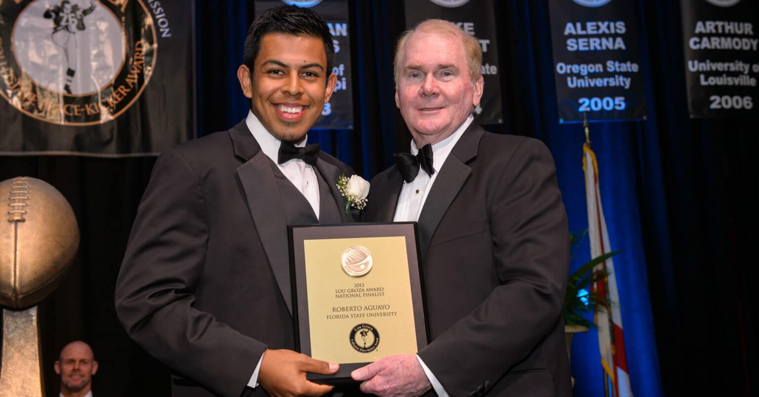 Roberto Aguayo Will Return to the Lou Groza Award Celebration as ...
